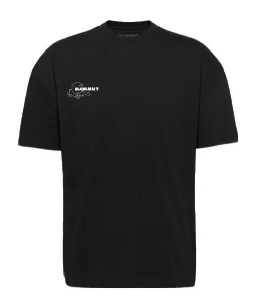 MAMMUT Base Relaxed T-shirt Glacier - Black