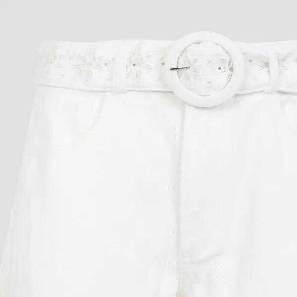 Farm Rio Boho Beauty Broderie Wide-leg Pants