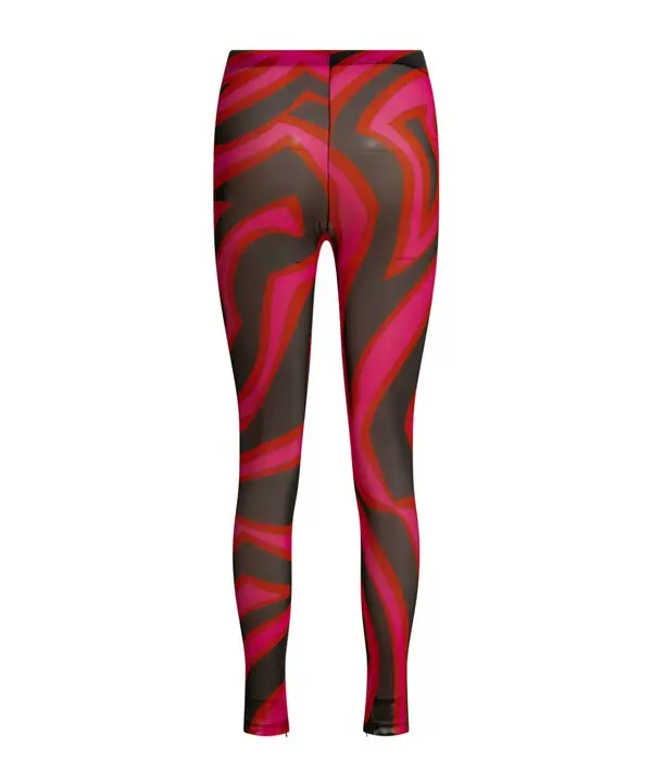 Emilio Pucci Marmo High-waist Printed Pants
