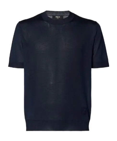Fendi Viscose Yarn Jumper With Ff Logo