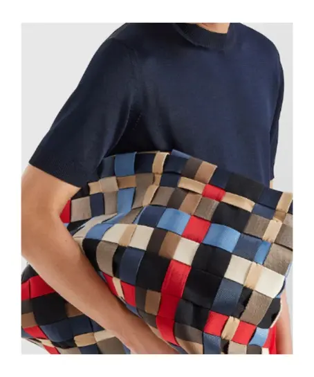 Fendi Viscose Yarn Jumper With Ff Logo