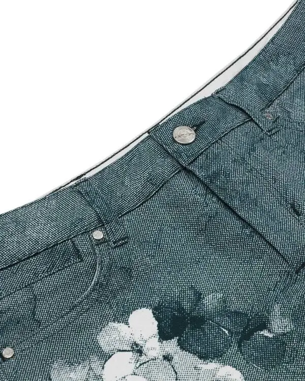 Sportmax Floral Print Jeans