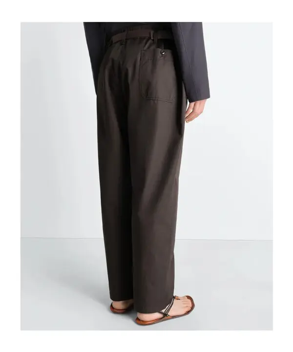 LEMAIRE Tapered Workwear Pants - Ristretto