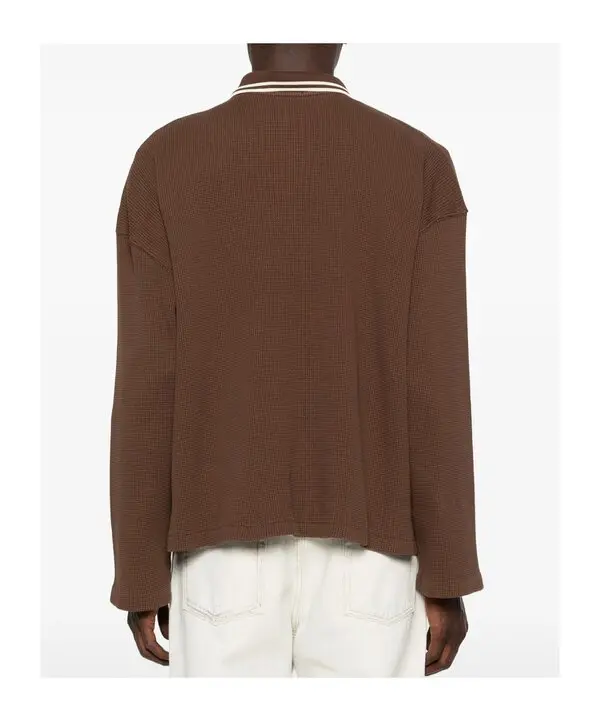 BODE Long-sleeve Polo Shirt