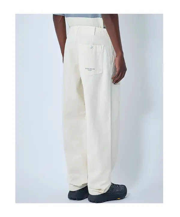 Stone Island Mid Rise Straight-leg Cargo Trousers