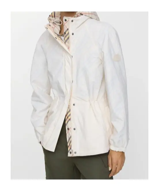 Burberry Reversible Check Hooded Jacket