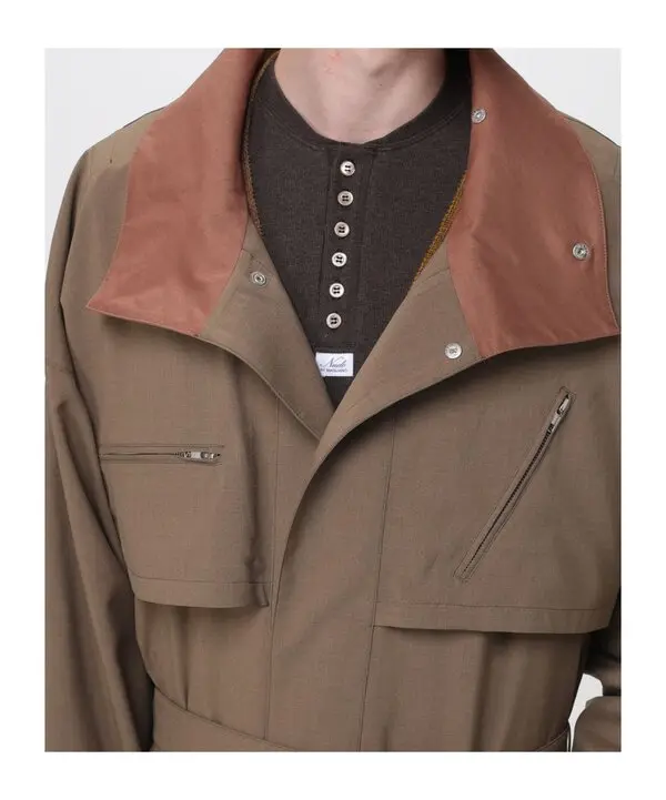MAGLIANO Long Sleeve Tie Coat
