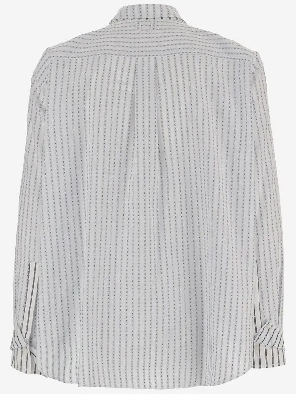 Jacquemus Letro Striped Long Sleeved Shirt