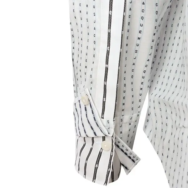 Jacquemus Letro Striped Long Sleeved Shirt