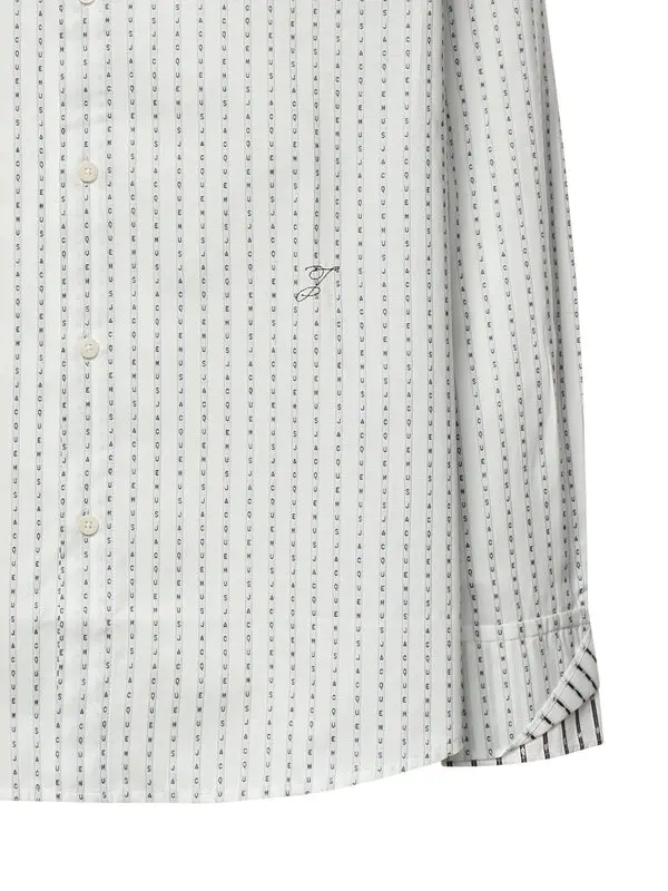 Jacquemus Letro Striped Long Sleeved Shirt