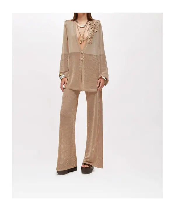 BLUGIRL Embroidered Knit Cardigan