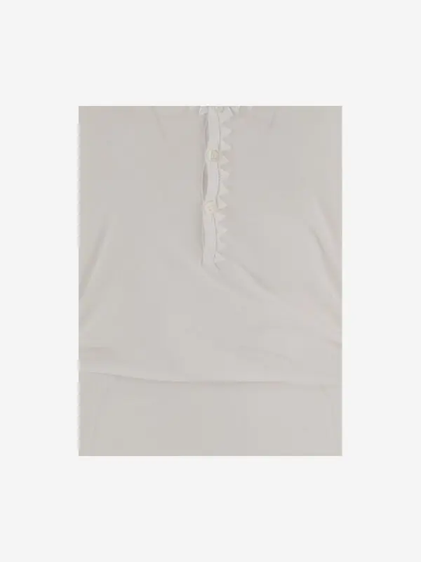 Jacquemus Le Debardeur Clavela" Ribbed Tank Top - White