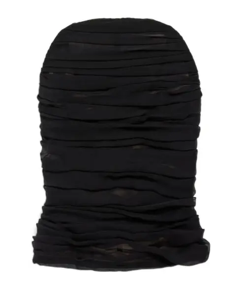 Balenciaga Draped Bustier Top
