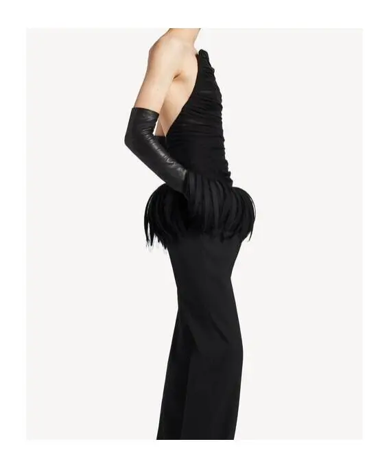 Balenciaga Draped Bustier Top