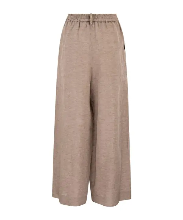 Fabiana Filippi Wide-leg Palazzo Pants - Nude