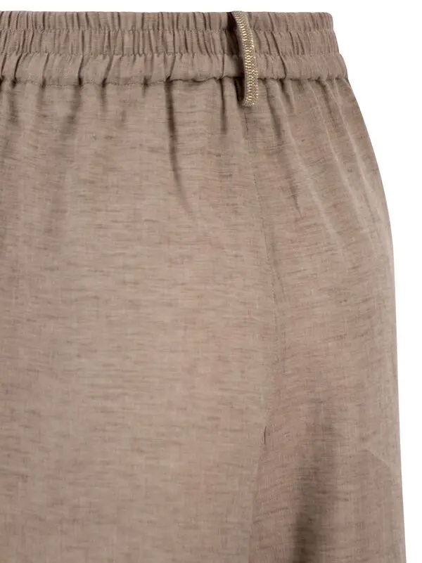 Fabiana Filippi Wide-leg Palazzo Pants - Nude