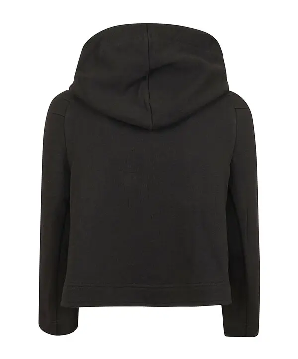 Dries Van Noten Double-breasted Hooded Jacket - Black