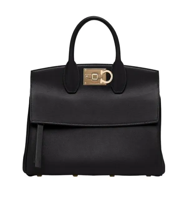 FERRAGAMO Gancini Lock Tote Bag