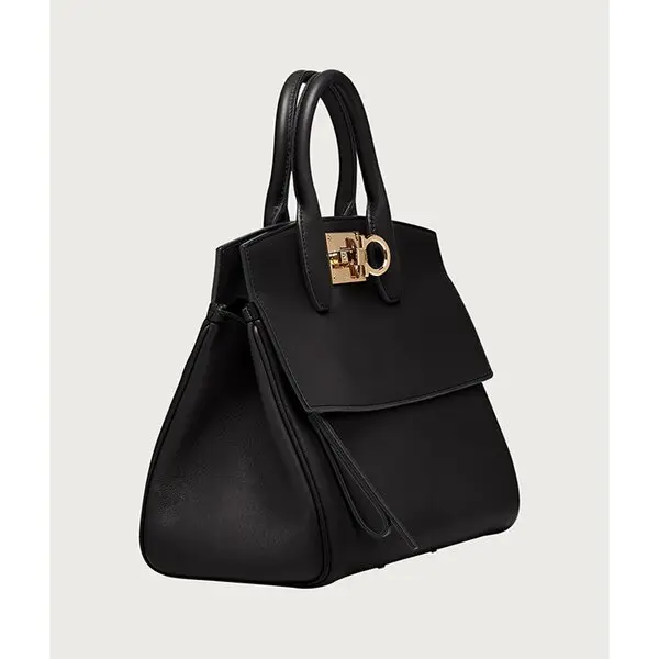 FERRAGAMO Gancini Lock Tote Bag