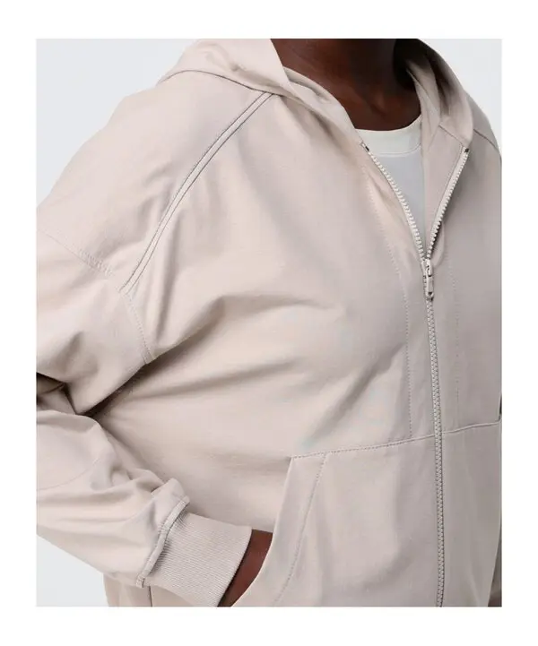 Brunello Cucinelli Long-sleeve Zip-up Hoodie - Nude