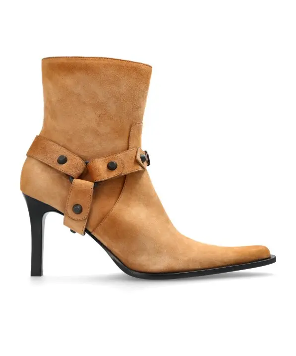 Balenciaga Heeled Pointed Toe Ankle Boots