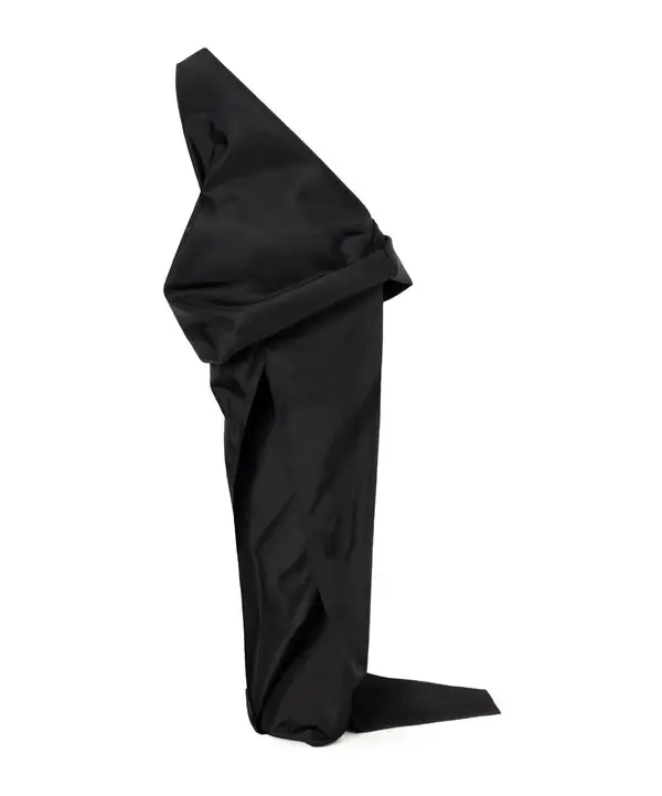 Rick Owens Draped Asymmetrical Skirt