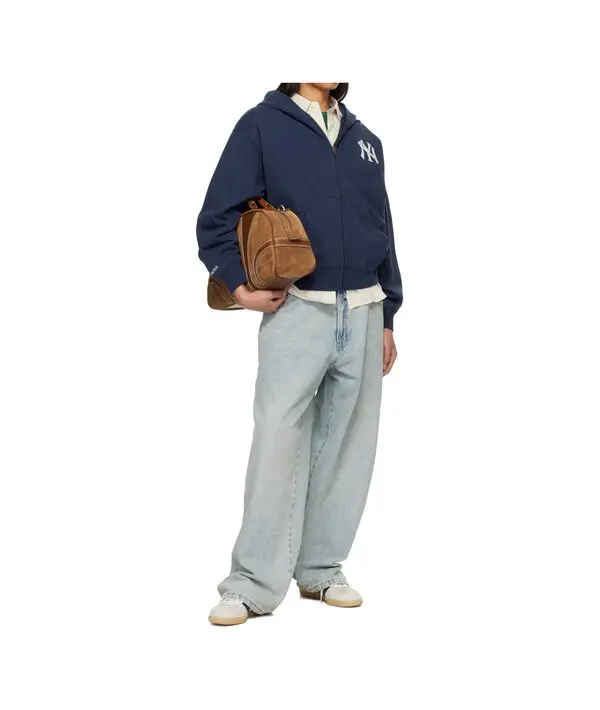 SPORTY  RICH Sporty Rich Heritage Yankees Zip Hoodie