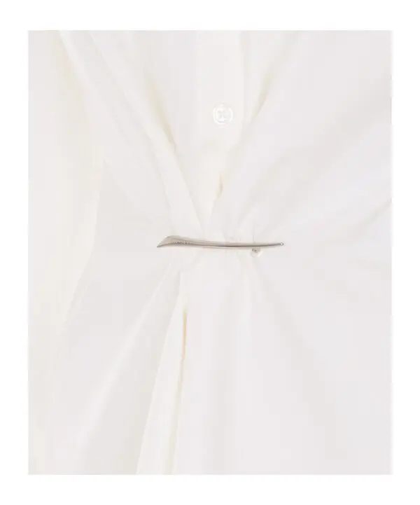 TWINSET Pierced Detail Shirt - White
