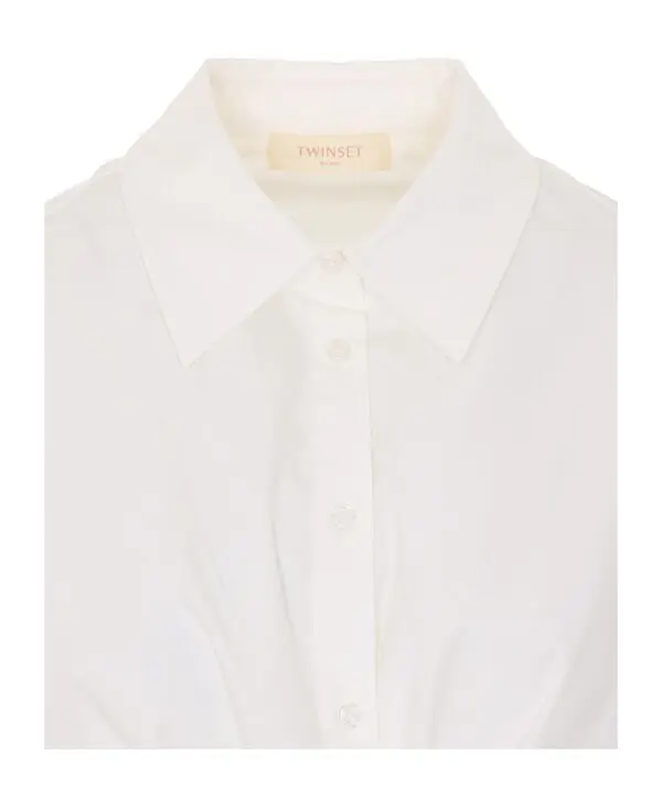 TWINSET Pierced Detail Shirt - White
