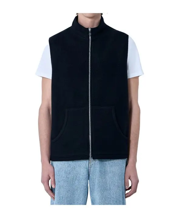 RIER Zip-up High Neck Gilet