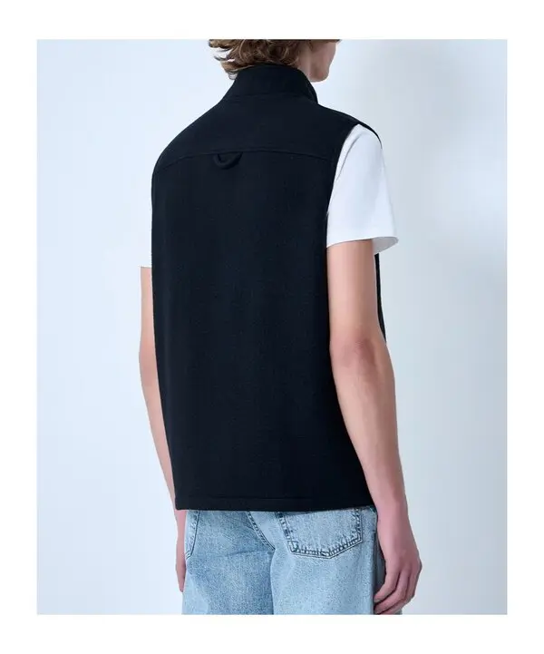 RIER Zip-up High Neck Gilet