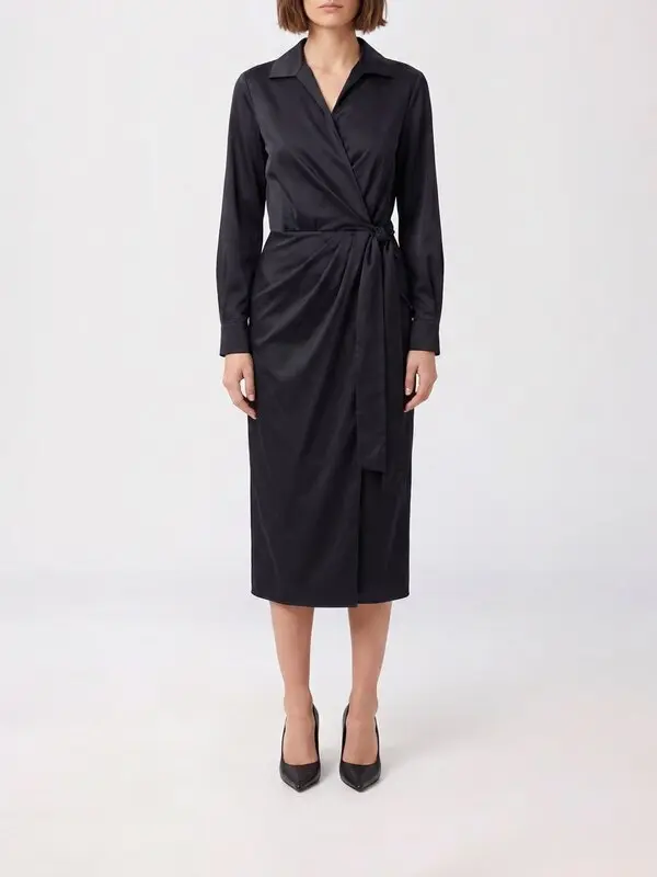 Max Mara Mottelia Belted Wrap Dress - No