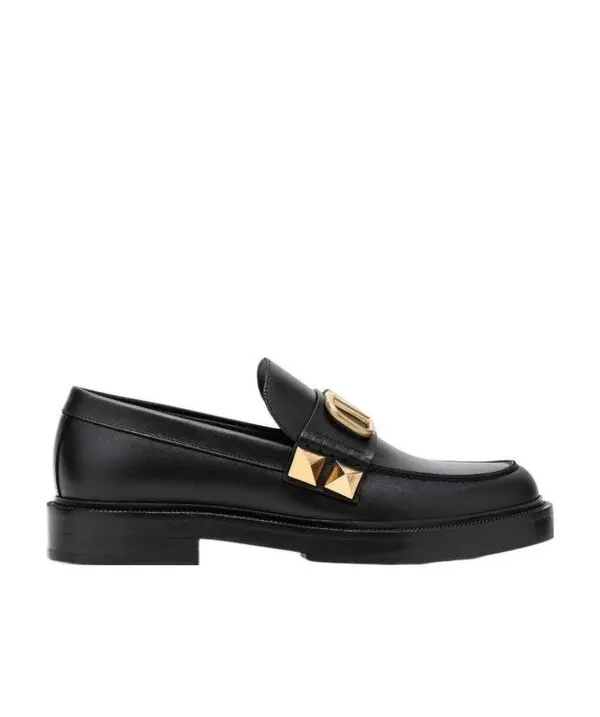 Valentino Garavani Stud Sign Slip-on Loafers