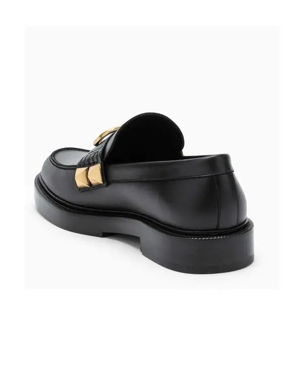 Valentino Garavani Stud Sign Slip-on Loafers