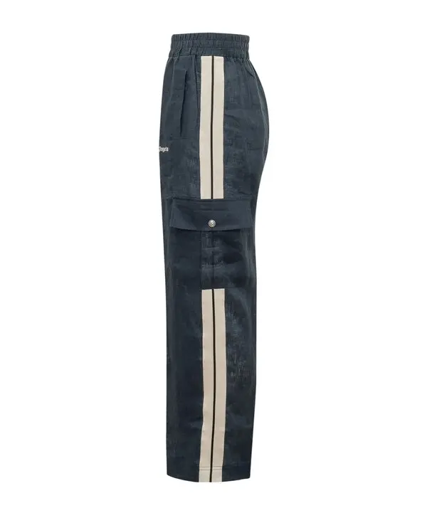 Palm Angels Logo Detailed Cargo Pants