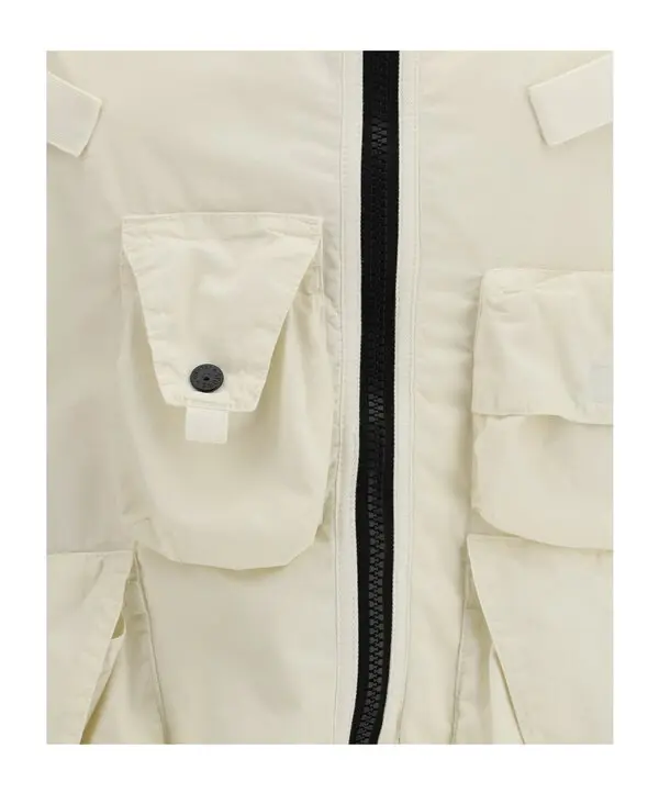 Stone Island Sleeveless Jacket - Ivory