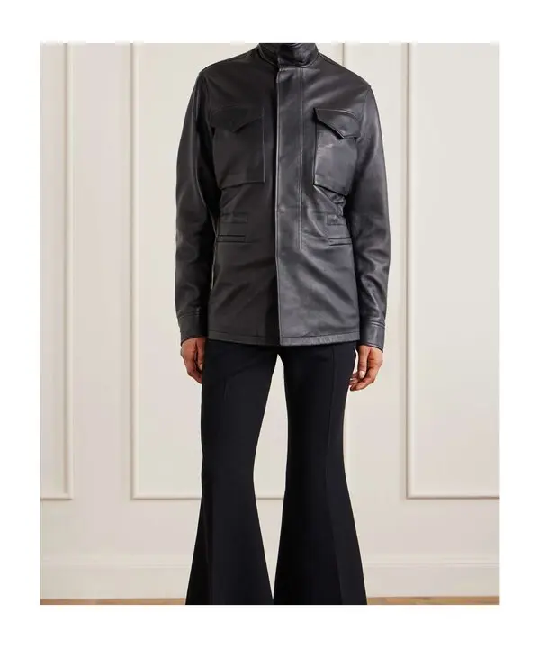 Gabriela Hearst Long-sleeved Leather Jacket