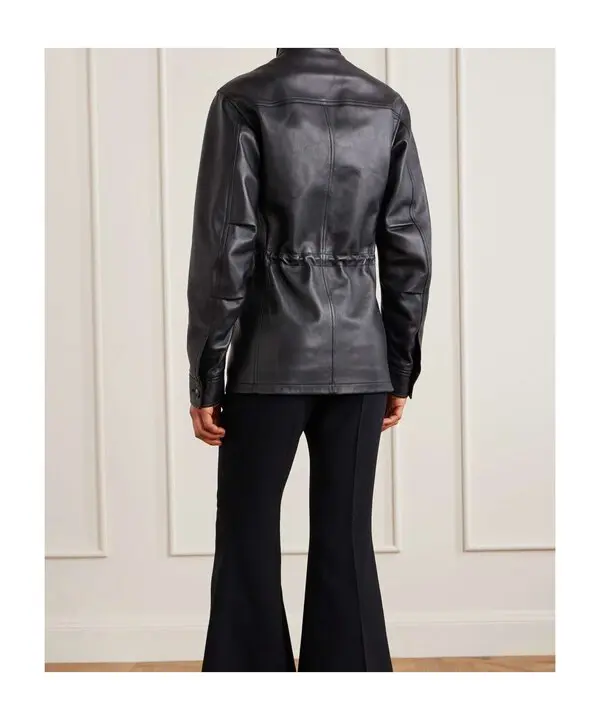 Gabriela Hearst Long-sleeved Leather Jacket