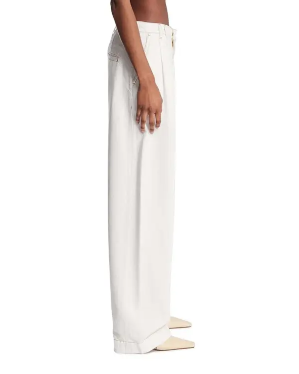 DARKPARK Straight-leg Trousers With Contrast Stitching
