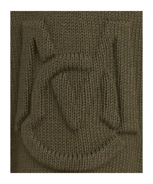 Moncler Padded Zip-up Cotton Blend Down Cardigan - Brown