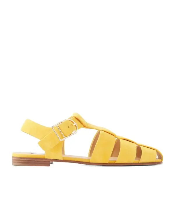 Gabriela Hearst Buckle Flat Sandals