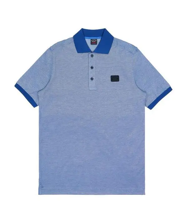 PAUL  SHARK Polo Shirt With Logo Sticker