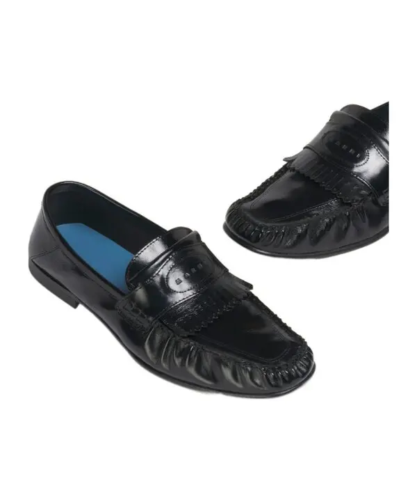 Marni Collapsible Heel Tassel Loafers