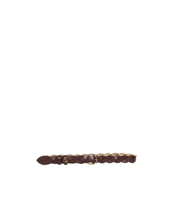 Fendi Logo Plaque Reversible Belt - Multicolour