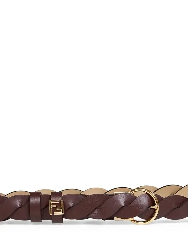 Fendi Logo Plaque Reversible Belt