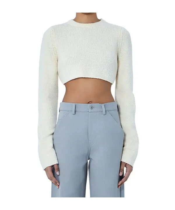 RIER Short Knit Sweater