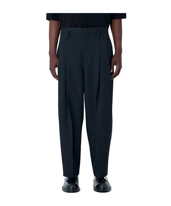 JIL SANDER Pleated Tailored Wide-leg Trousers