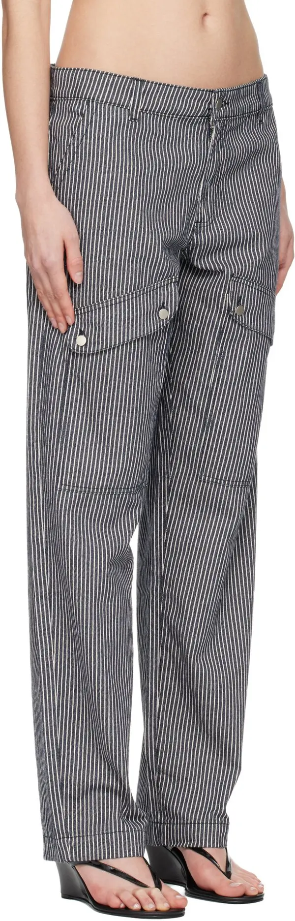 Gimaguas Striped Twill Trousers