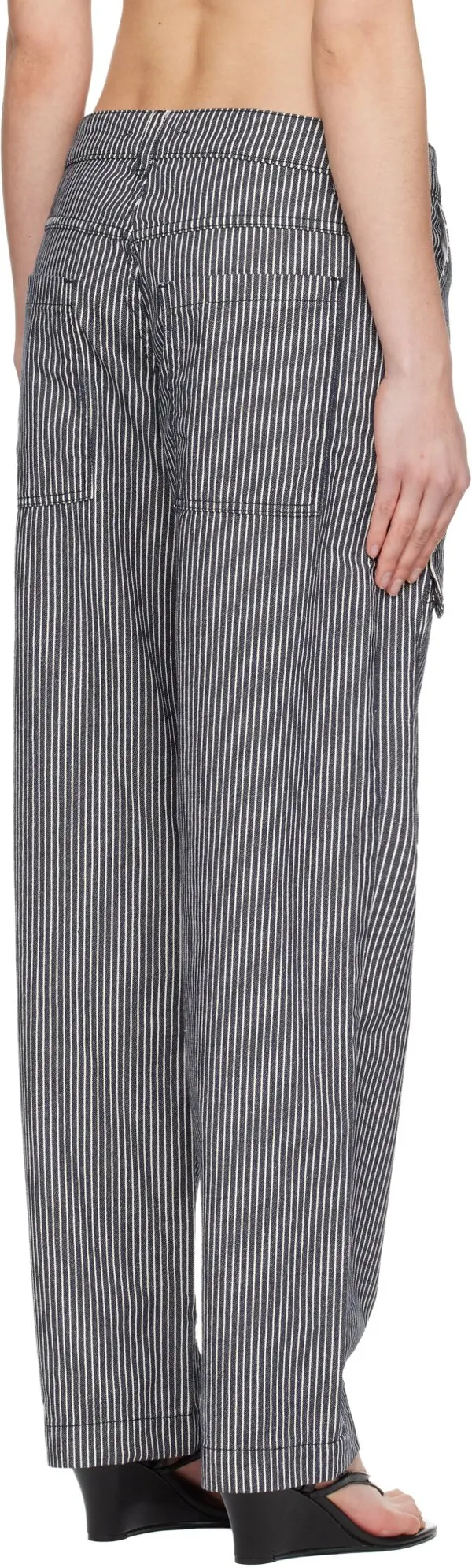 Gimaguas Striped Twill Trousers