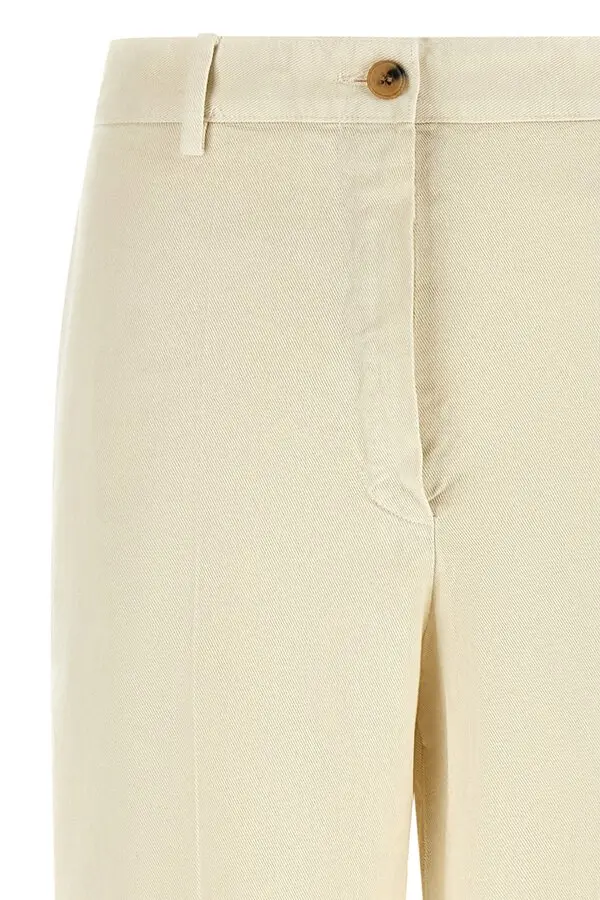 Dries Van Noten Pilar Tapered Pants - Nude